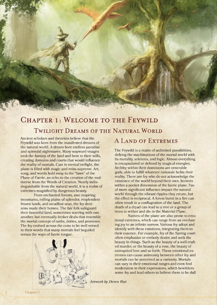 Journey into the Feywild is available on the DMsGuild – Death By Mage