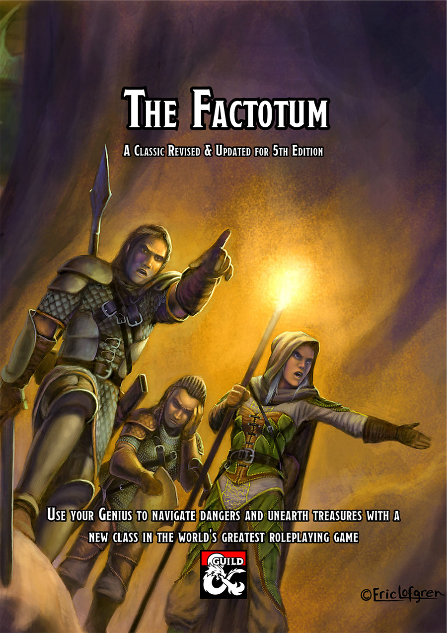 The Factotum class – the Jack-of-All-Trades returns to D&D 5e – Death ...